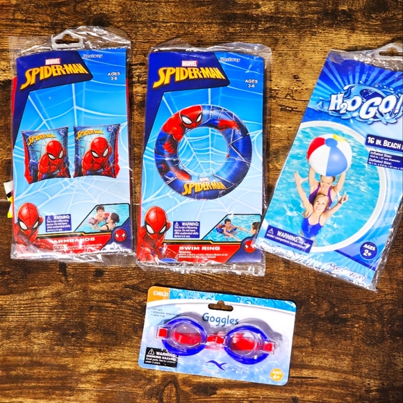 Marvel | Other | Marvel Spider Man Summer Swimming Pool Inflatable Set ...